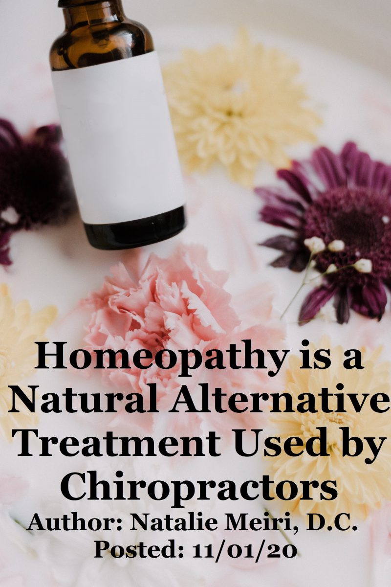 Homeopathy is a Natural Alternative Treatment Used by Chiropractors