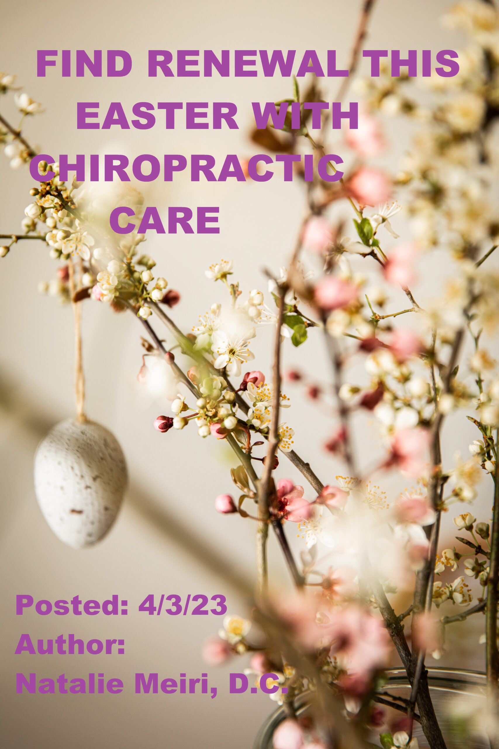 Find Renewal this Easter with Chiropractic Care | Your west palm beach ...