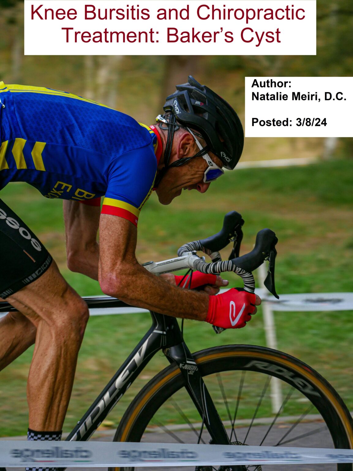 Knee Bursitis and Chiropractic Treatment: Baker’s Cyst